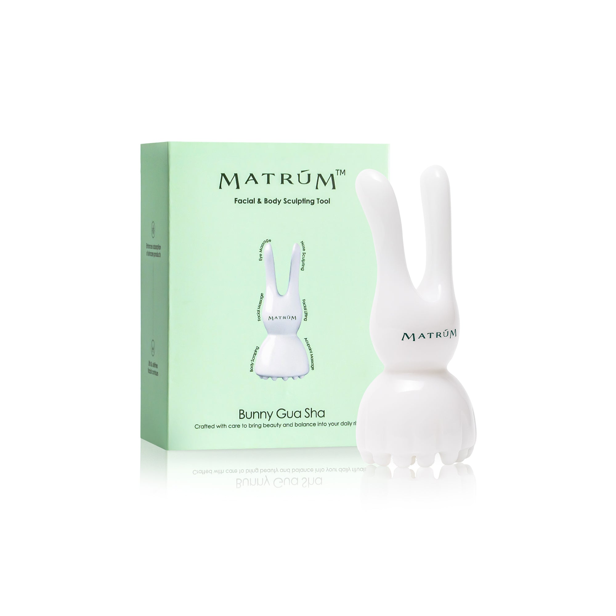 Bunny-Shaped Gua Sha Sculpting Tool—— Facial Lift, Massage & Relaxatio